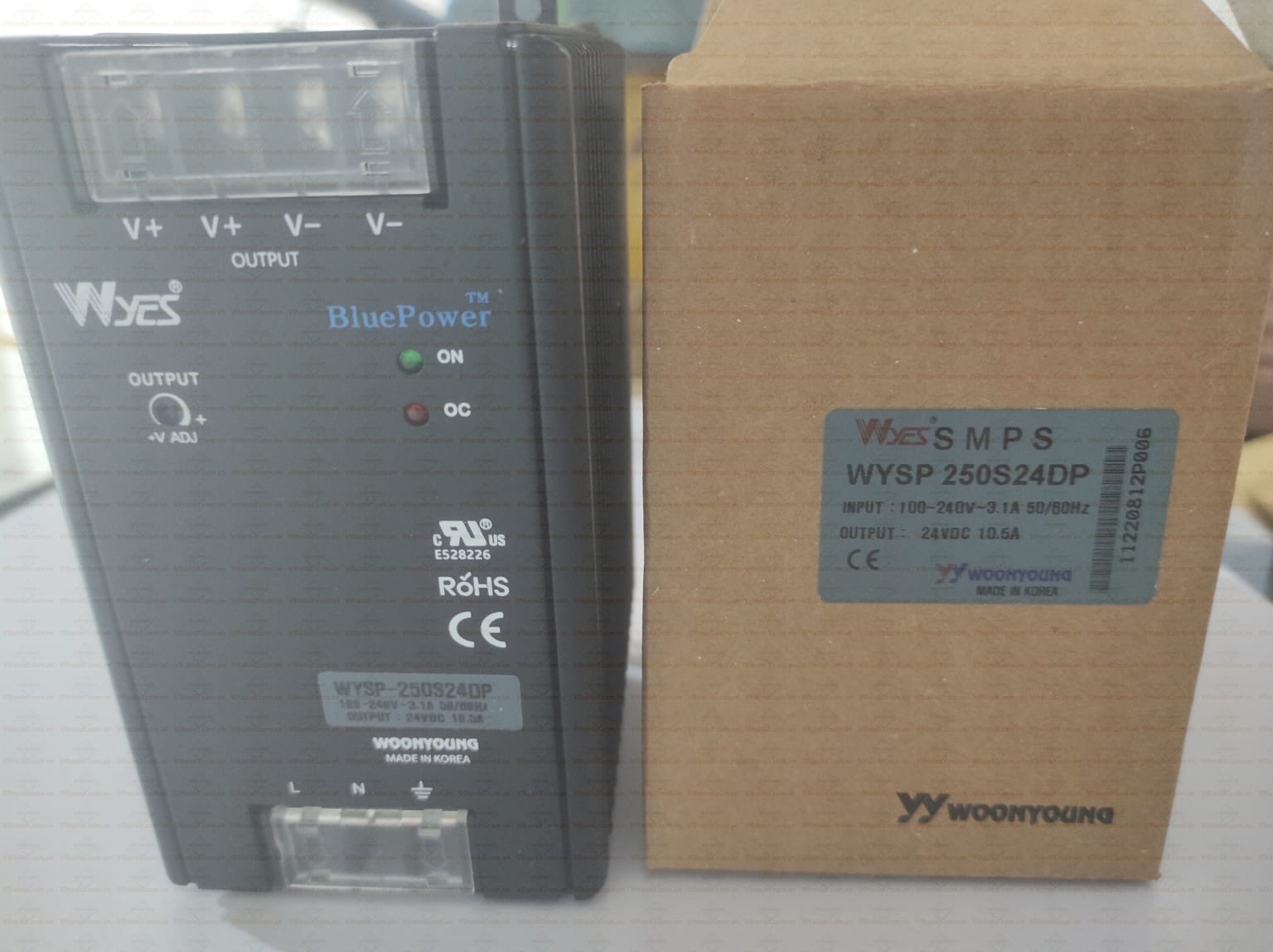 Bộ nguồn Woonyoung WYSP-250S24DP - THIẾT BỊ CÔNG NGHIỆP VIHANKO