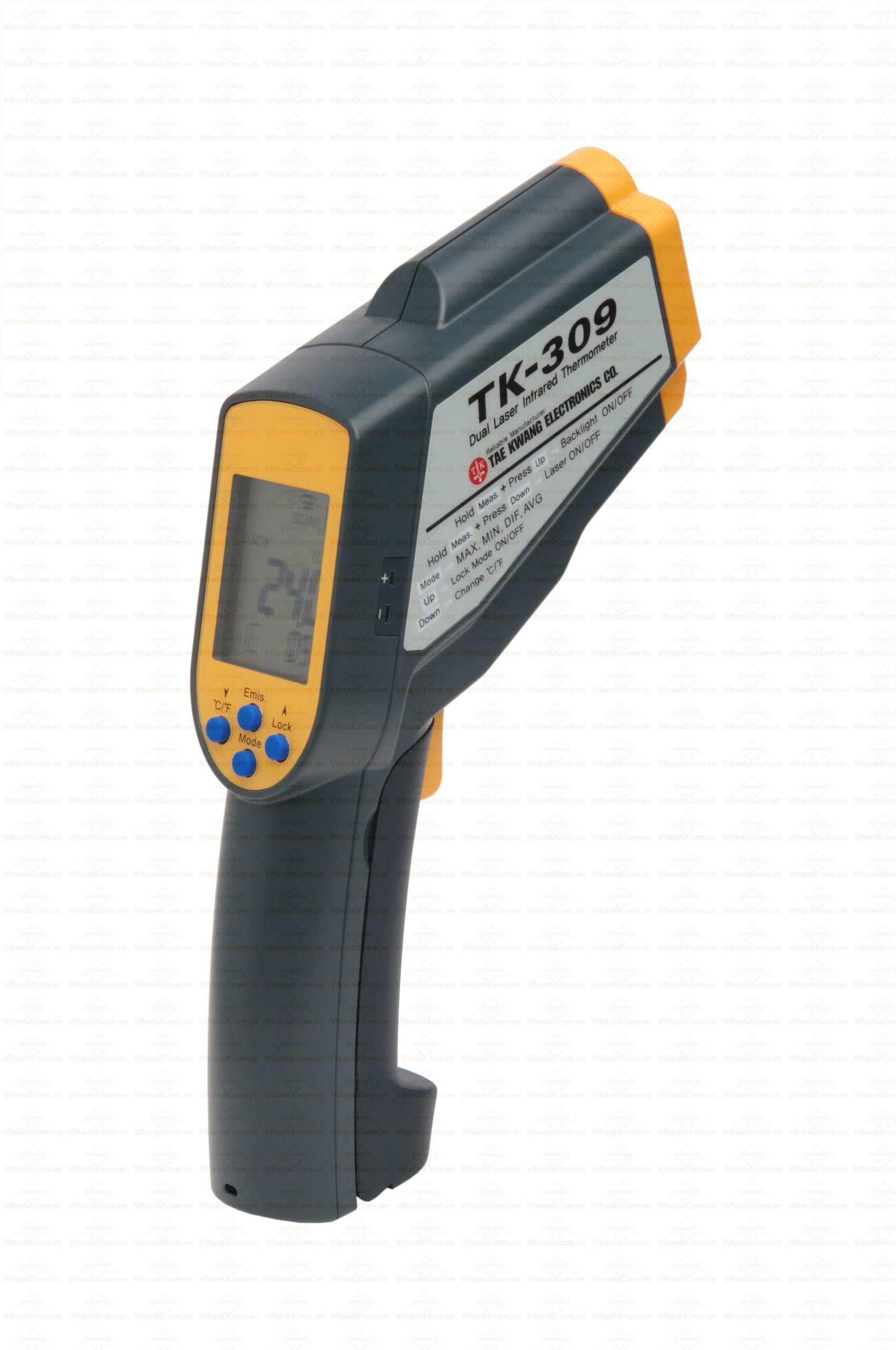 Nhiệt kế hồng ngoại Taewkang TK-309 - THIẾT BỊ CÔNG NGHIỆP VIHANKO