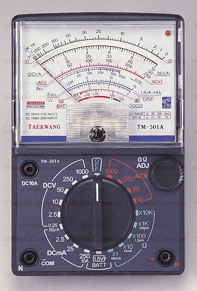 Đồng hồ đo điện Taewkang TM-501A - THIẾT BỊ CÔNG NGHIỆP VIHANKO