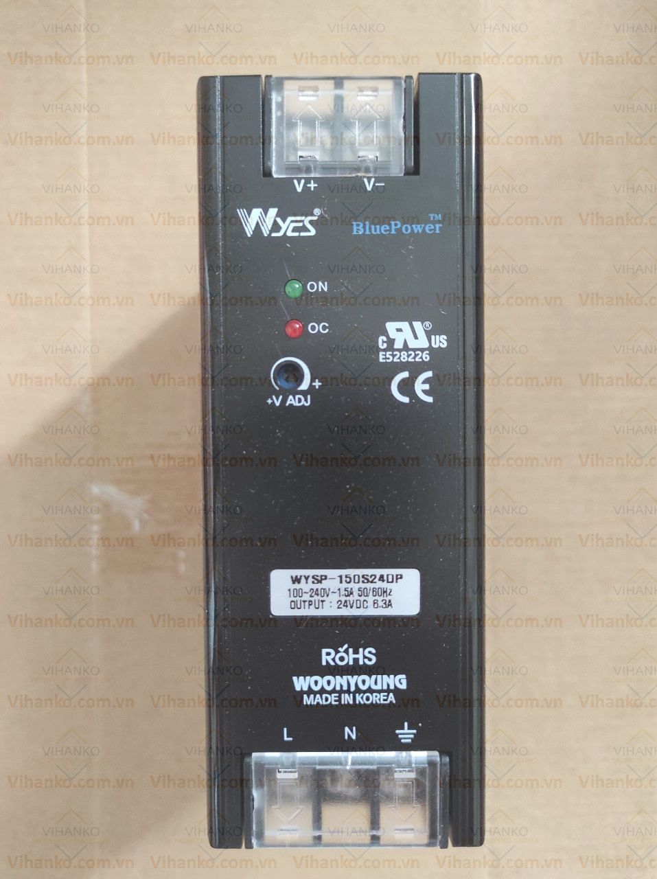Bộ nguồn Woonyoung WYSP-150S24DP - THIẾT BỊ CÔNG NGHIỆP VIHANKO